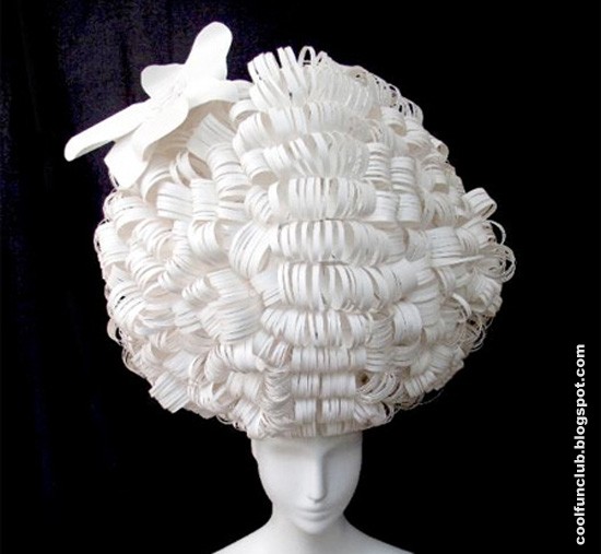CoolFunClub: Stylish Paper Wigs