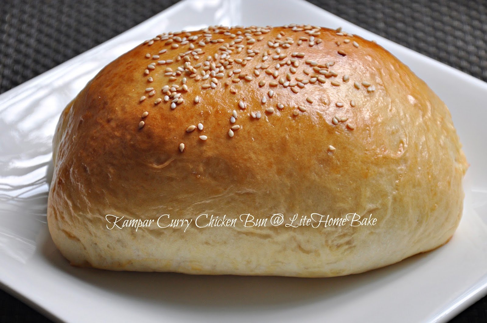 Kampar Curry Chicken Bun ~ Lite Home Bake