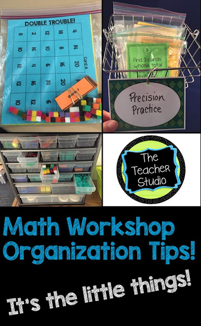 Math Workshop Organization...a few hints to help you out! - The Teacher ...