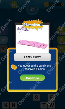 Guess the Candy Level 25 Answer ~ Doors Geek