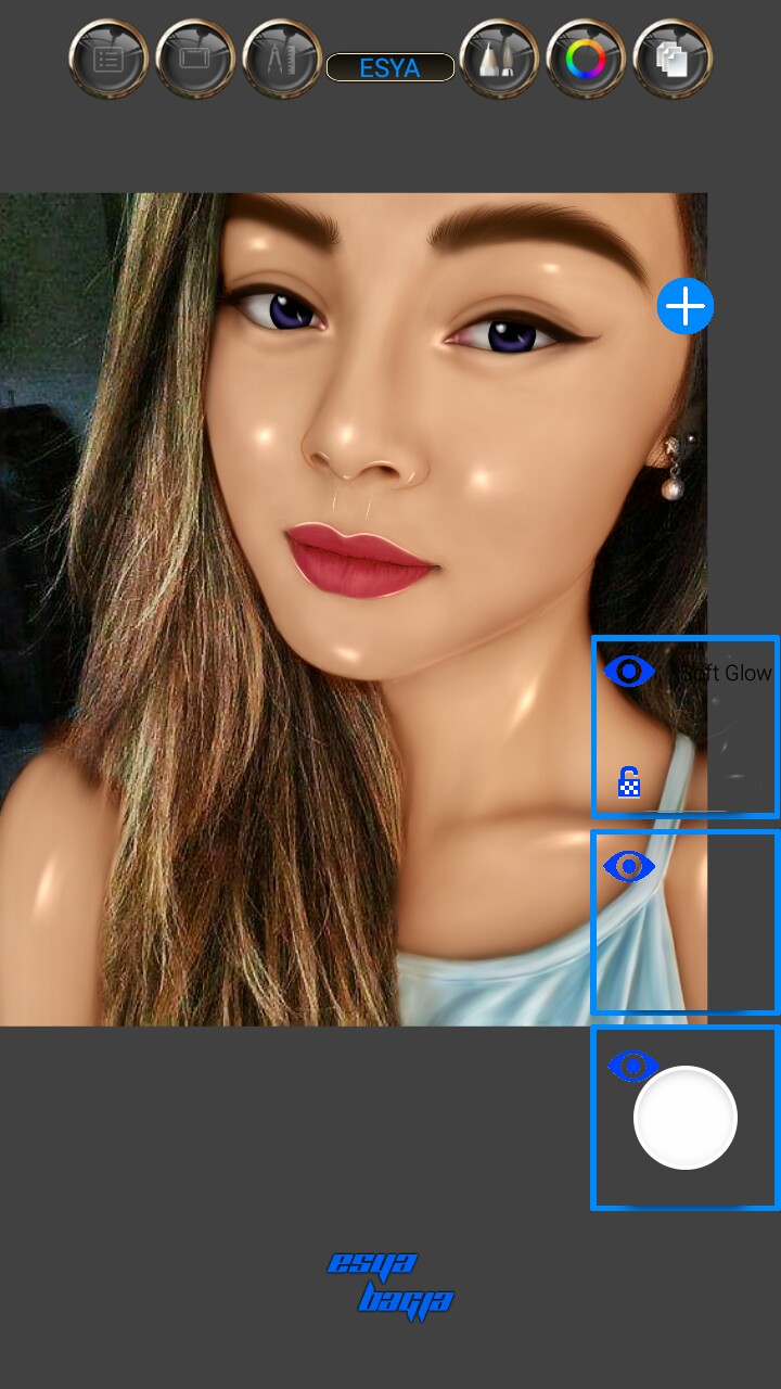 Tutorial Smudge Painting Android Skin Kinclong - Sketchbook