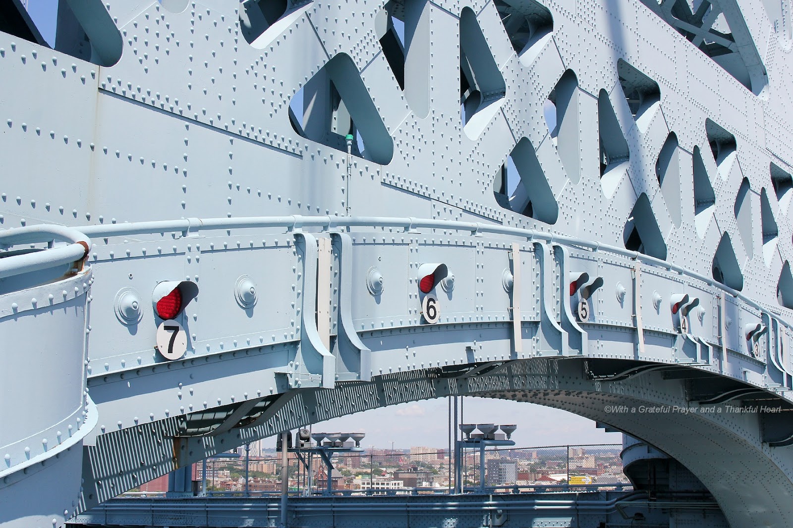 Walking the Ben Franklin Bridge - Grateful Prayer | Thankful Heart