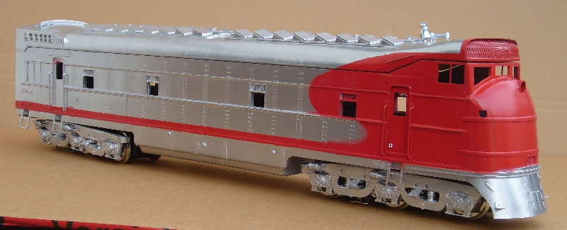 large-scale diesel models: ATSF #1: further progress on trucks
