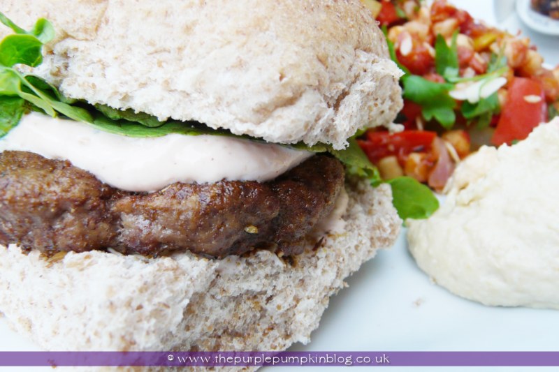 Moroccan Lamb Burgers
