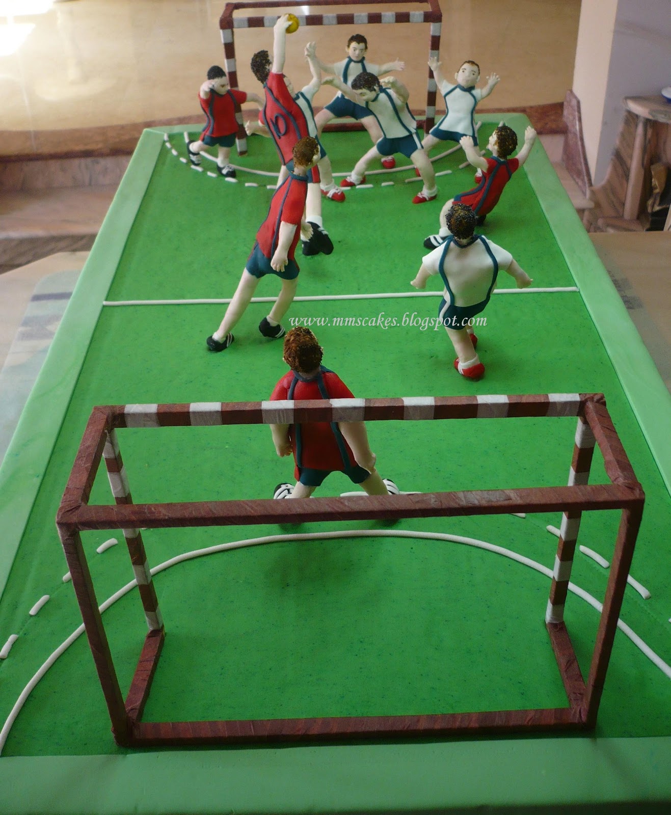 Marinela's Sugar Art: Tort 'Handbal'