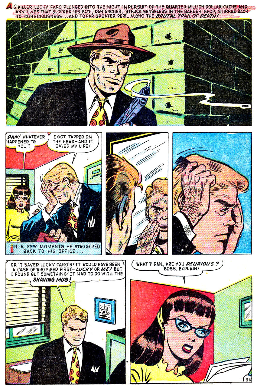 Pappy's Golden Age Comics Blogzine: Number 1653: Seven Dead Men