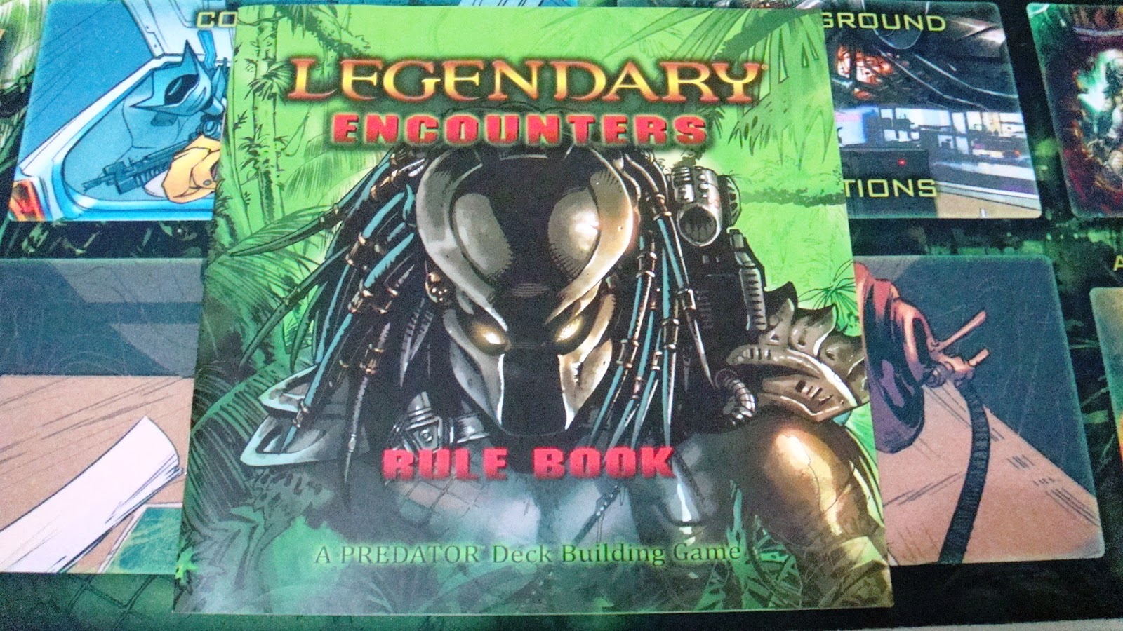 紅豬桌遊地: Legendary Encounters: An Predator Deck Building Game - 終極戰士介紹與規則