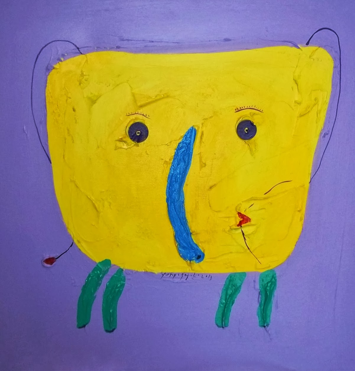 WL FRAMING & ART SDN BHD (960835-D): Elephant potrait by Yusoff Gajah ...