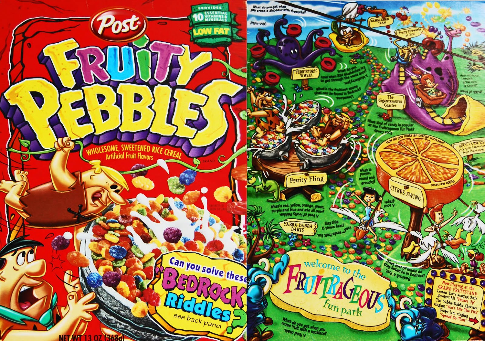 Cereal Box Price Guide Cereal Box Collecting by Pez Outlaw: Pebbles ...