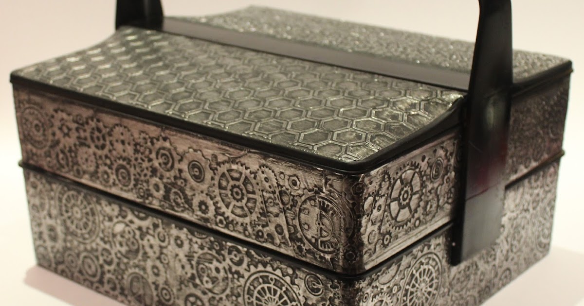 Bella's Creative Space: Sewing box make over