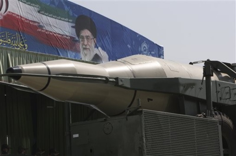 Iranian Ballistic Missile During Military Parade Global Military Review