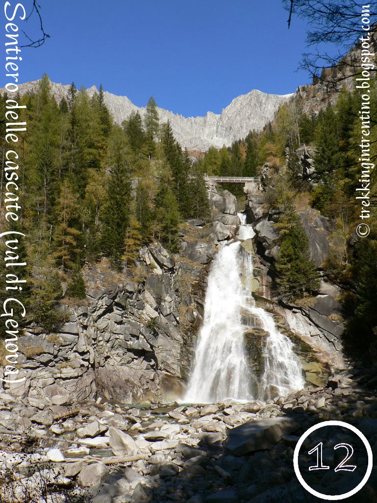 Trekking in Trentino: sentiero delle cascate (val di Genova)