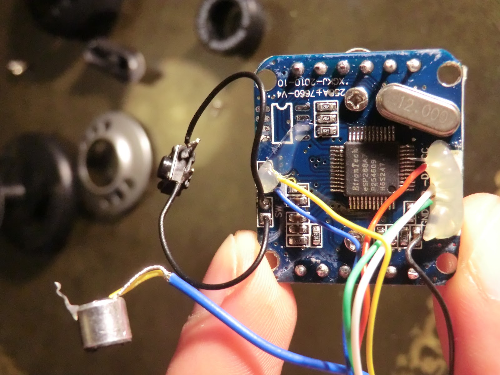 Astro-Beano: 6 LED webcam with microphone