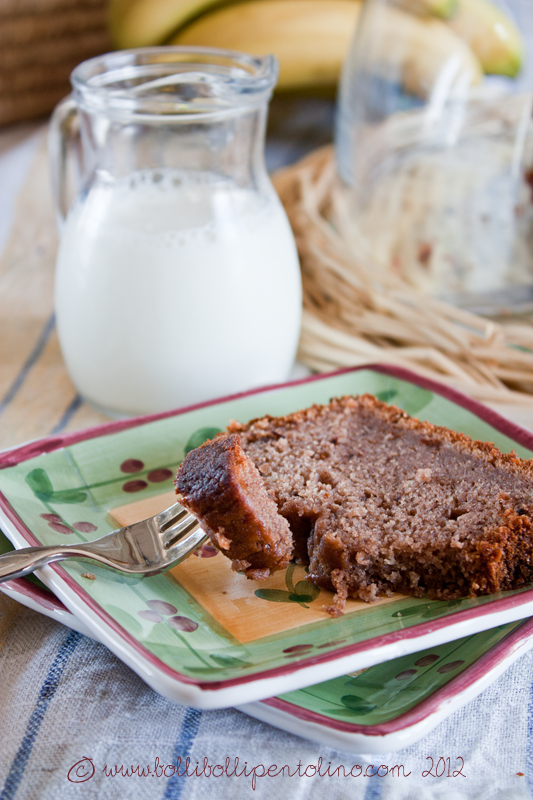 Bolli bolli pentolino: Banana bread Rhum & Cioccolato