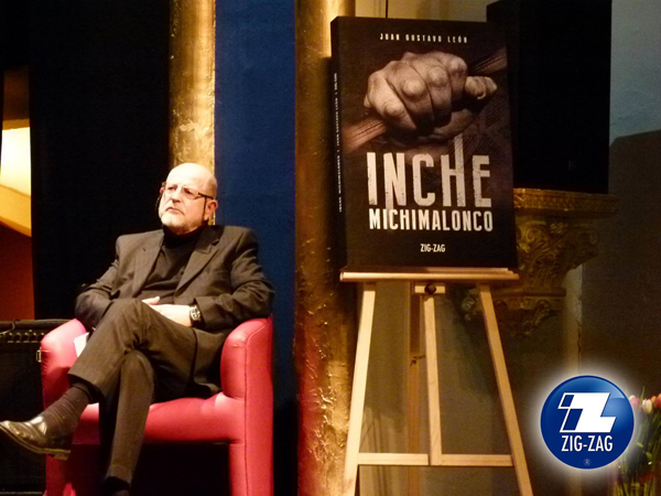 Editorial Zig-Zag: Presentación: Inche Michimalonco, de Juan Gustavo León