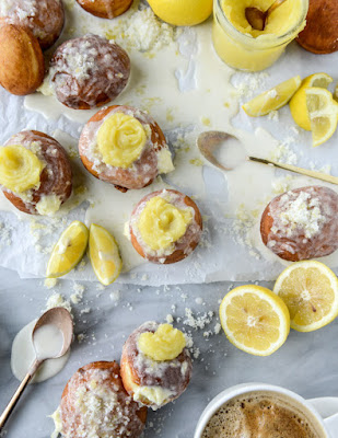 Lemon Cheesecake Doughnuts