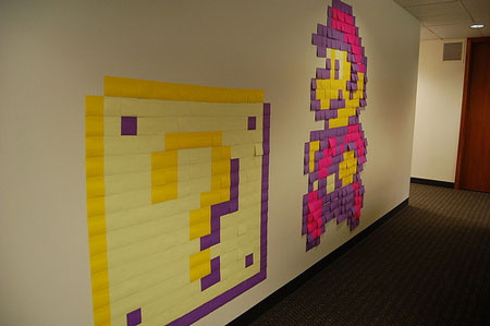 Senyorita Sudon: Arte con Post-It