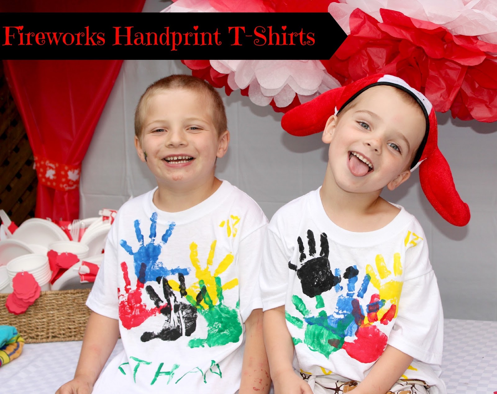 3 Monkeys' Mommy: A Twist on Hand Print T-Shirts