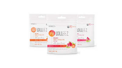 New Age Mama: Lolleez Organic Throat Soothing Lollipops Review.