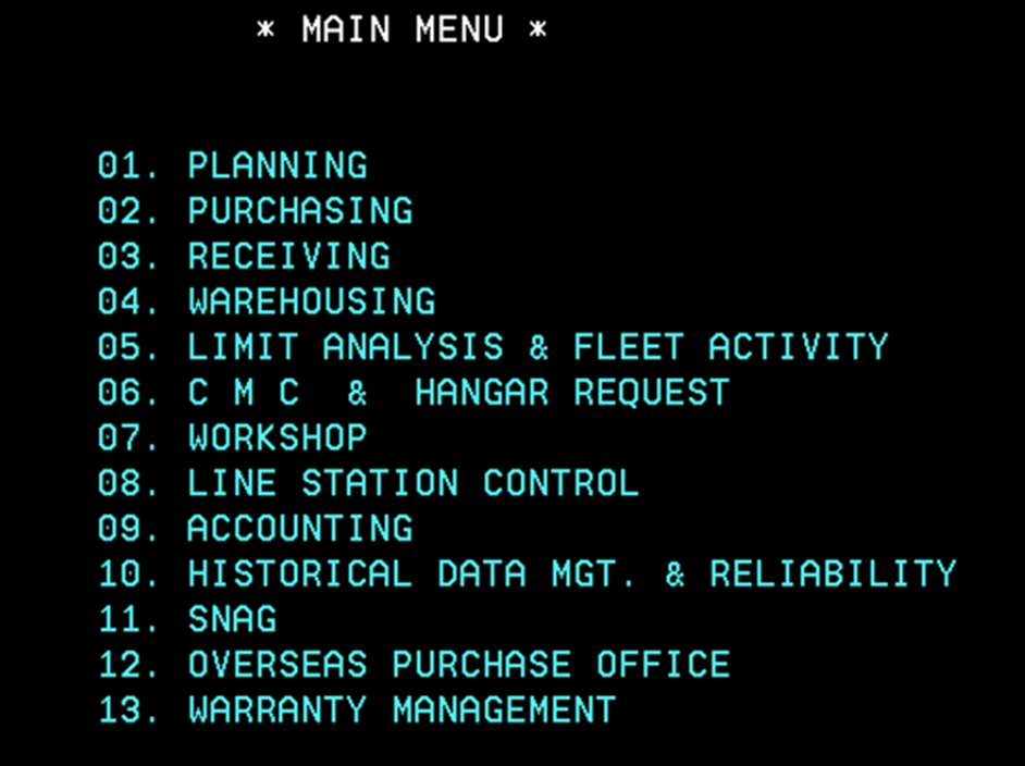 MRO Application - Line Maintenance | SAP MRO