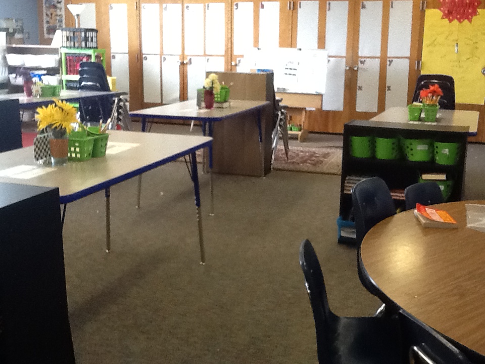 Eat Sleep and Breathe Teaching: Student Table Spaces