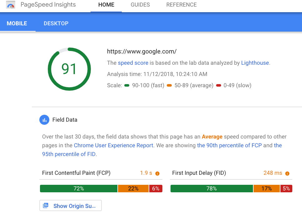 La herramienta Google PageSpeed Insights tiene una nueva actualización ...