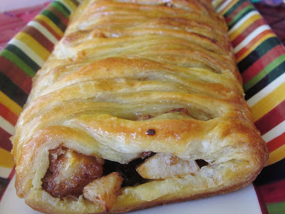 Chef Tess Bakeresse: My Easy Apple Fruit and Nut Strudel