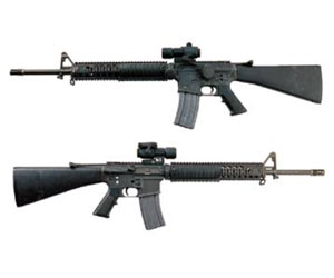 Firearms History, Technology & Development: Why does a M16 have Tall ...
