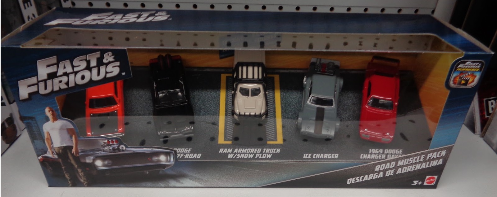 J And J Toys: Mattel Fast & Furious 1:55 Scale Vehicle Five Pack
