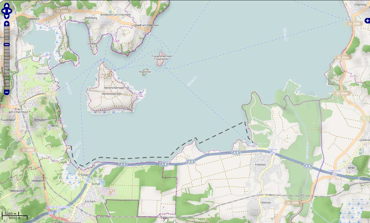 Chiemsee Kreuzfahrt - Teil 2 ~ Knickschiff