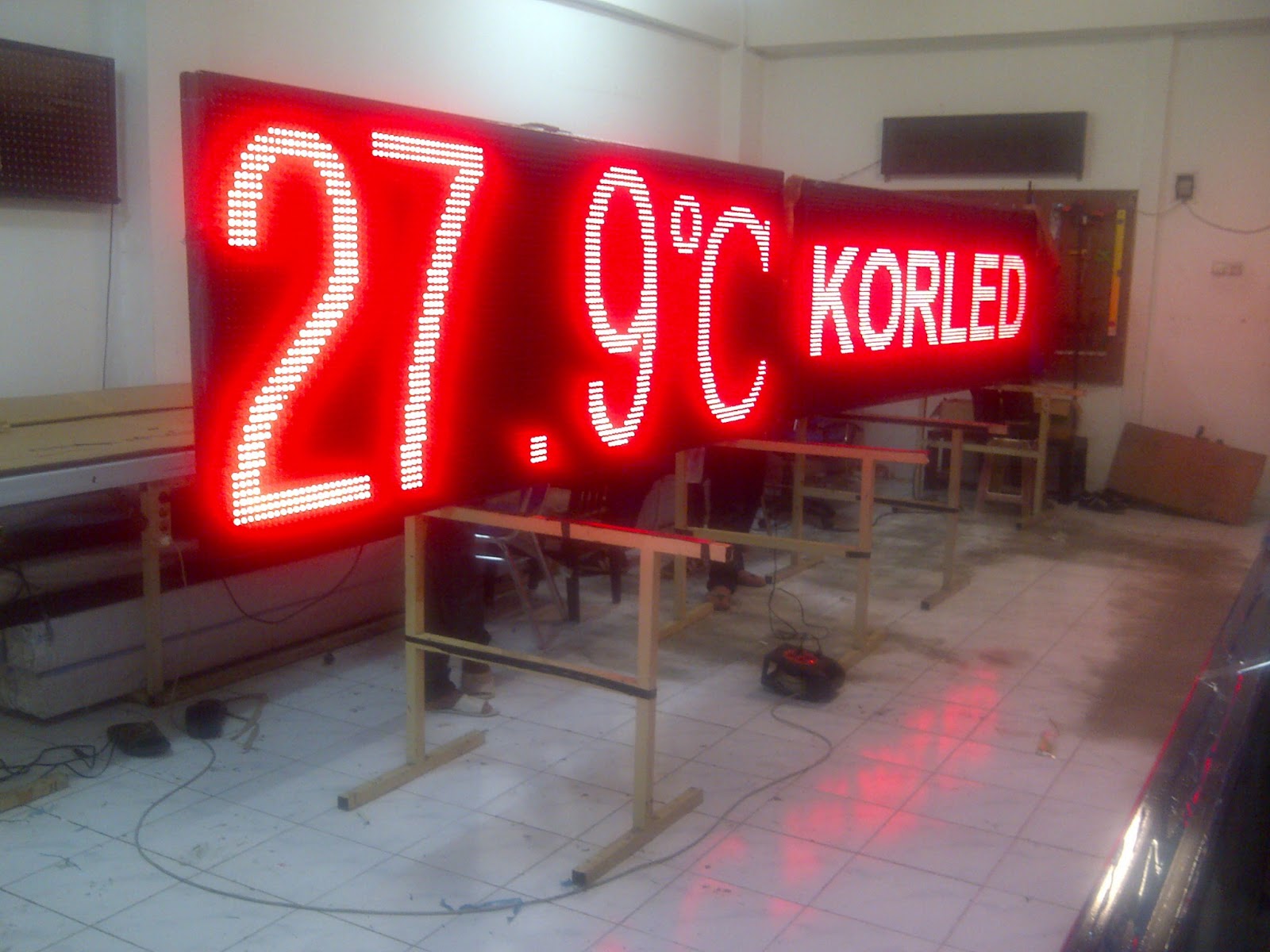 RUNNING TEXT,MOVING SIGN, TEXT BERJALAN ( KORLED ): JUAL Running Text ...