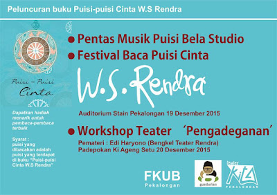 Peluncuran Buku : "Puisi-Puisi Cinta W.S Rendra