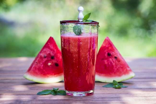 Minuman Smoothie Semangka | Cara Membuat | Watermelon Smoothie ...