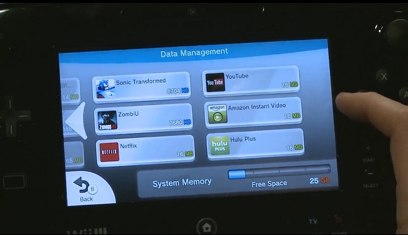 Interface de gerenciamento de dados do Wii U é revelada; confira ...