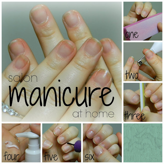 Stephanie Eva: Salon Manicure At Home | A Tutorial