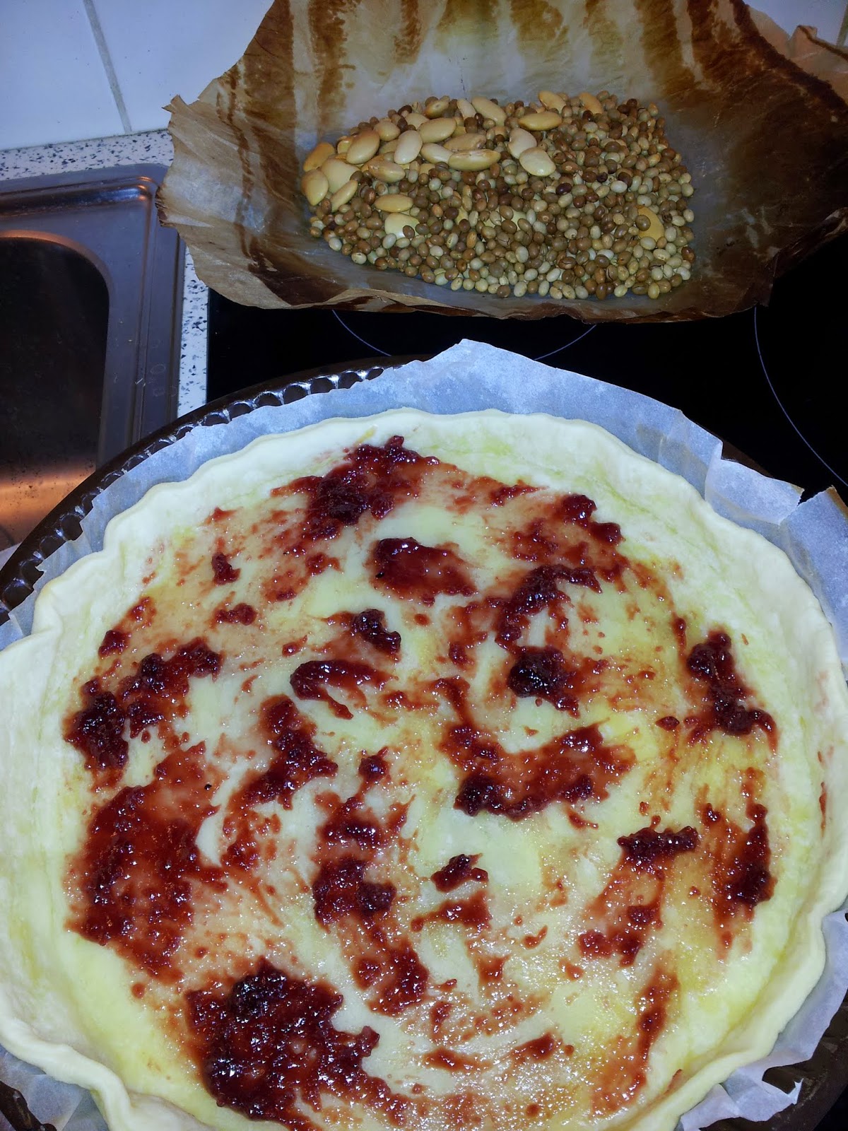 Le potager d'Andrée : 2014 juil 31 tarte aux groseilles rouges sans gluten