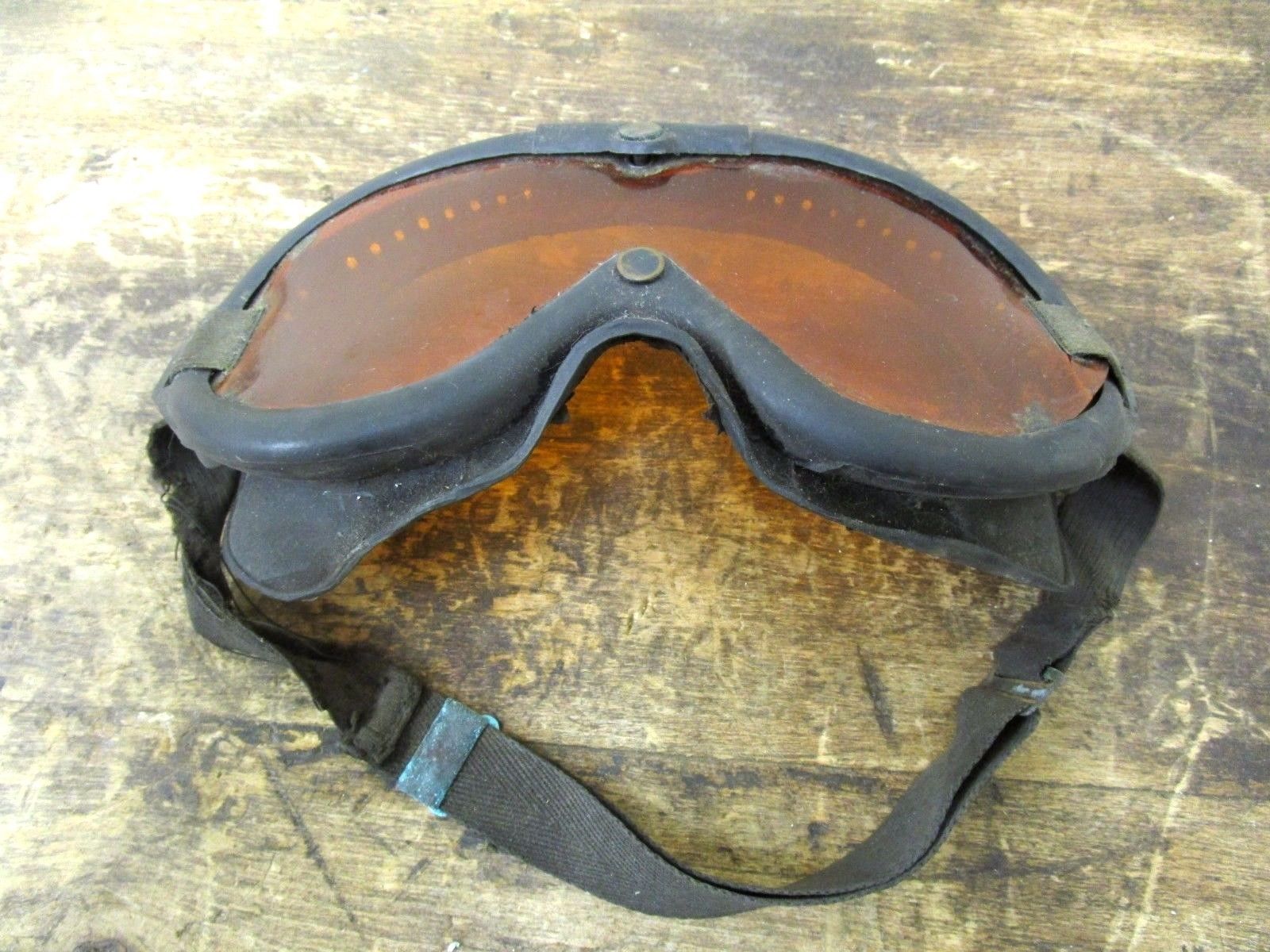 Webbingbabel: WW2 US ARMY AIR FORCES TYPE B-8 FLYING GOGGLES