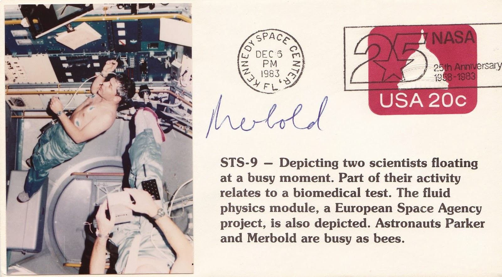 SPACE RELICS: 30ème anniversaire du lancement de STS-9 et du premier ...