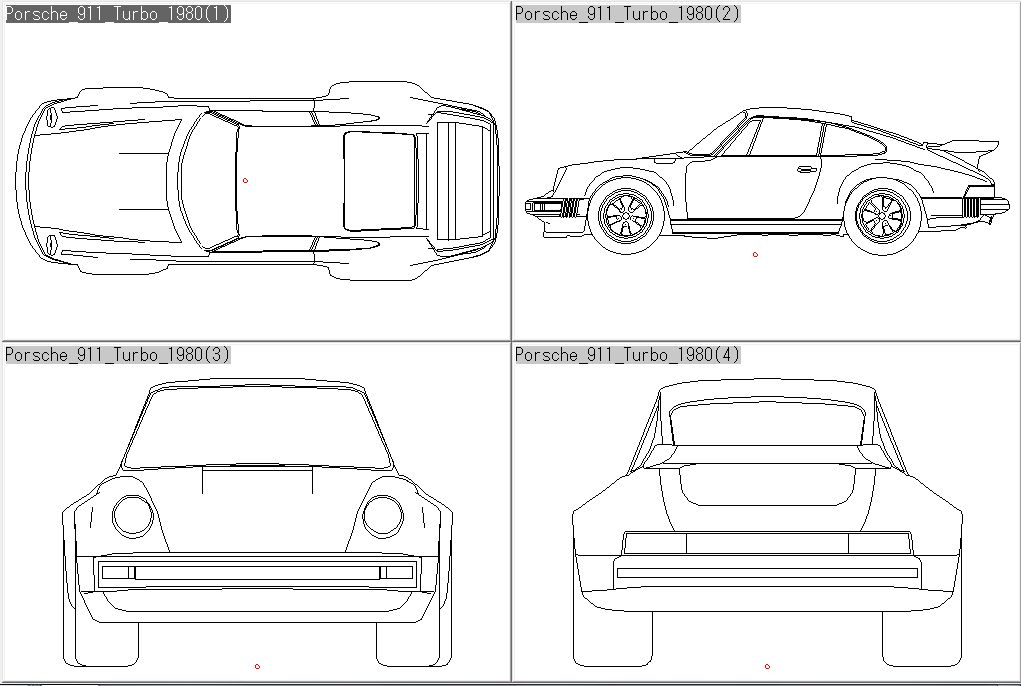MISCELLANEOUS DATA STORAGE 2 for CAD Drawings: [JWS/DWG] Porsche 911 ...