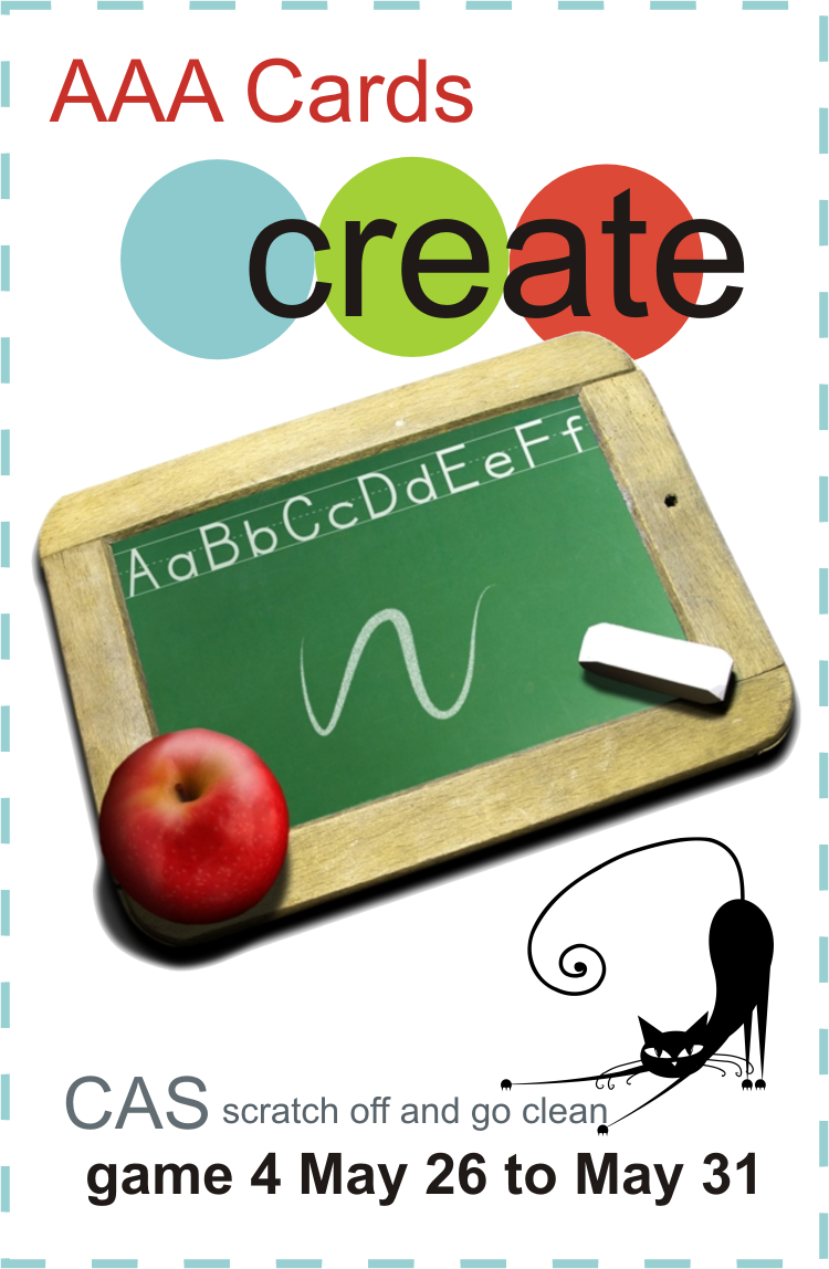 from the tool shed: Birthday Greeting - AAA Cards Game 4