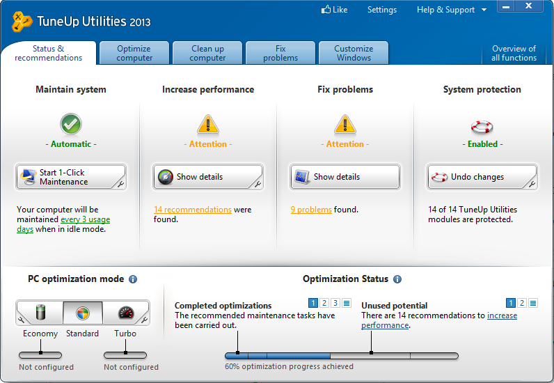 Pengertian Dan Fitur-Fitur Pada Tune Up Utilities | Teknologi Komputer ...
