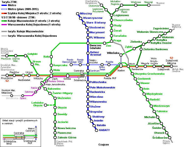 VARSOVIA: Transporte en Varsovia