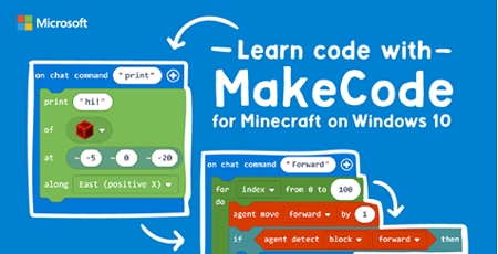 Warren Sparrow: Microsoft MakeCode for Minecraft on Windows 10