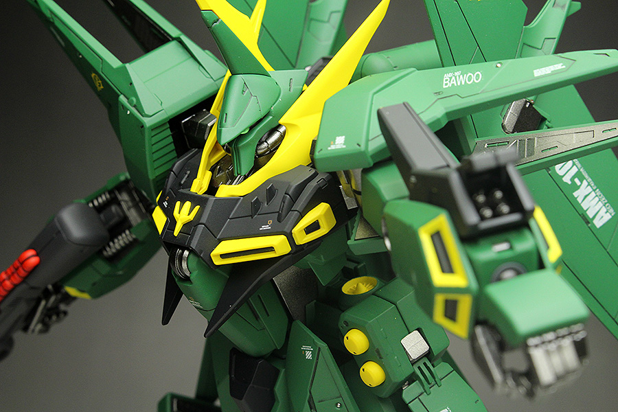 GUNDAM GUY: RE/100 AMX-107 Bawoo - Painted Build