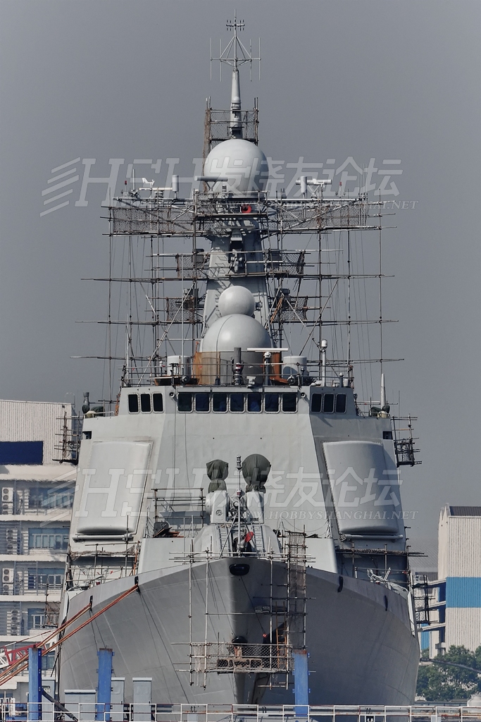 Chinese Navy's Type 052C/D Guided Missile Destroyers Construction Guide ...