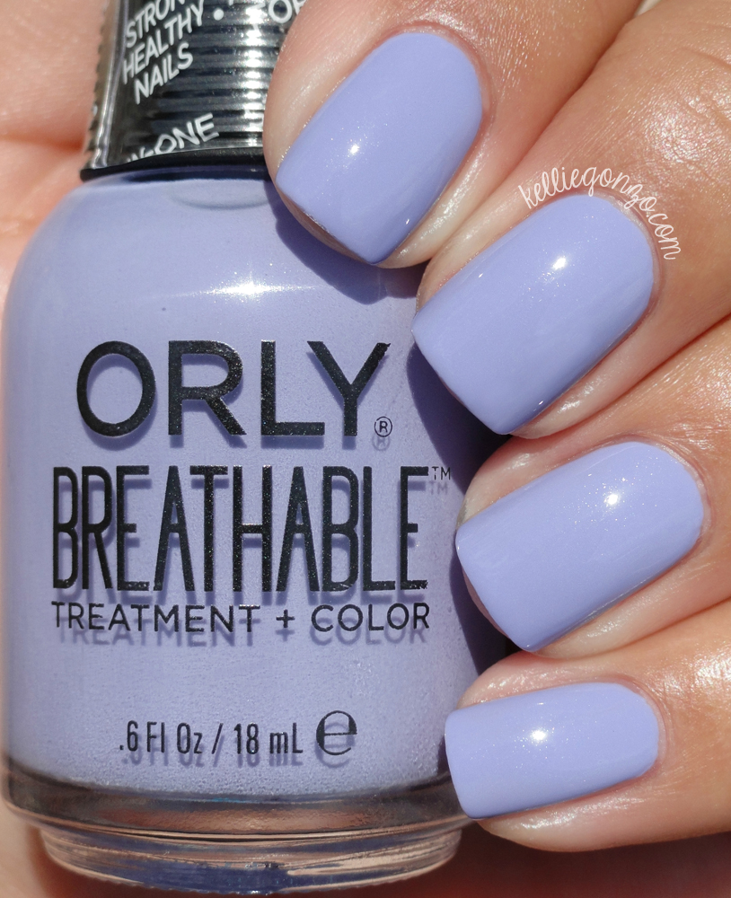 KellieGonzo: Orly Breathable Swatches & Review