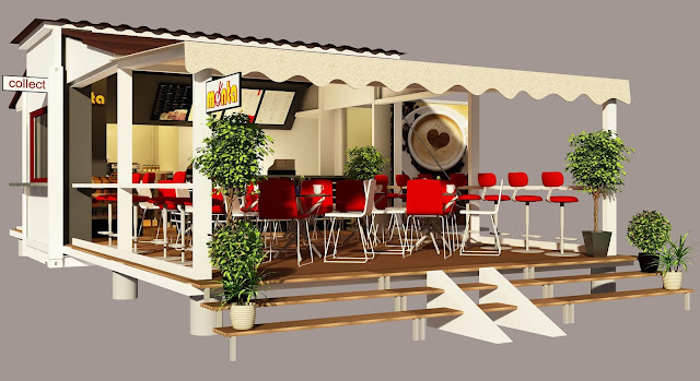 How to make A best Design Container Restaurant - Container Interior ...