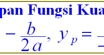 Aplikasi Fungsi Kuadrat pada Nilai Maksimum dan Minimum - Biology Page
