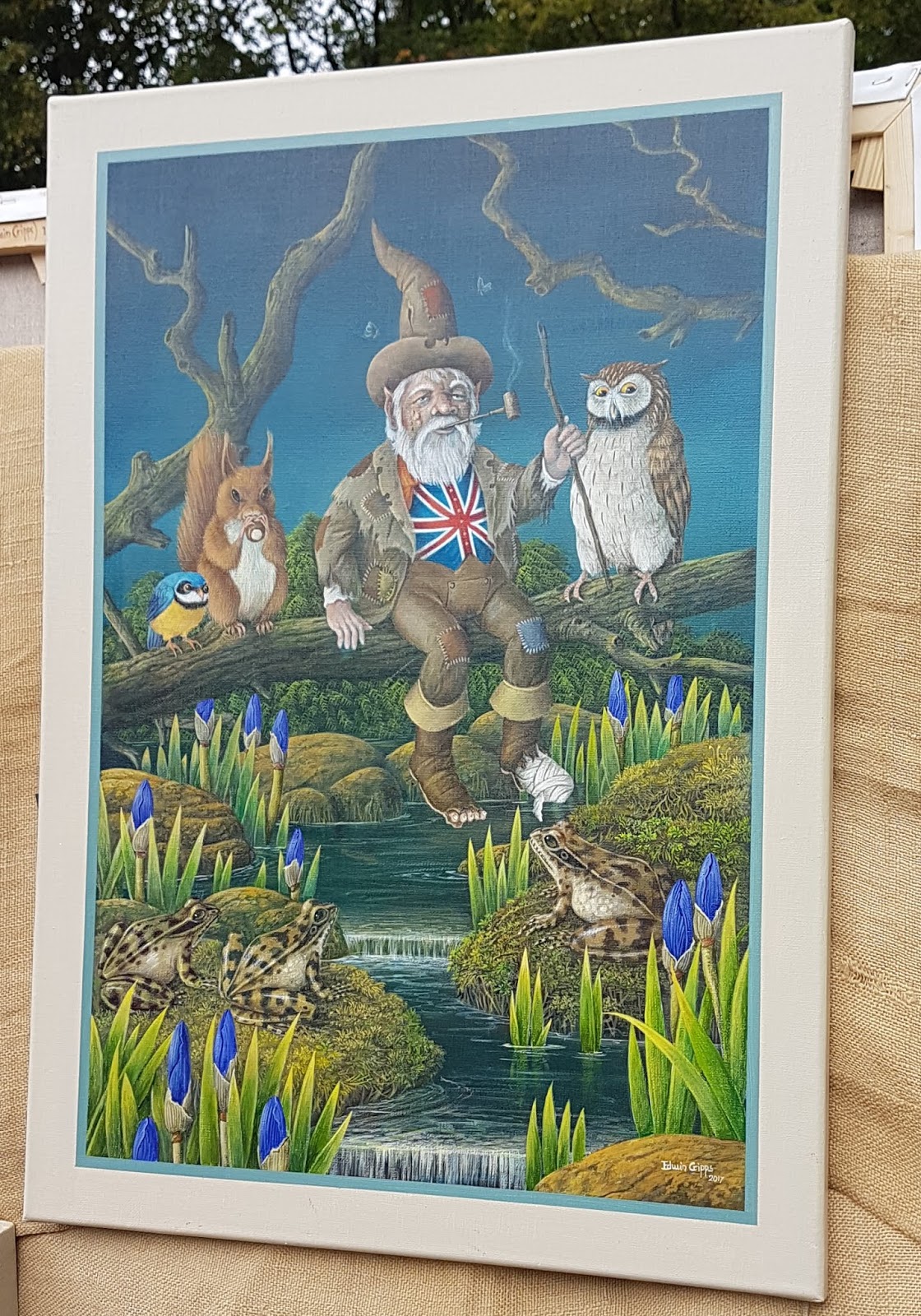 Virginia Water Art Society Diary: Paintings By Edwin Cripps Autumn ...