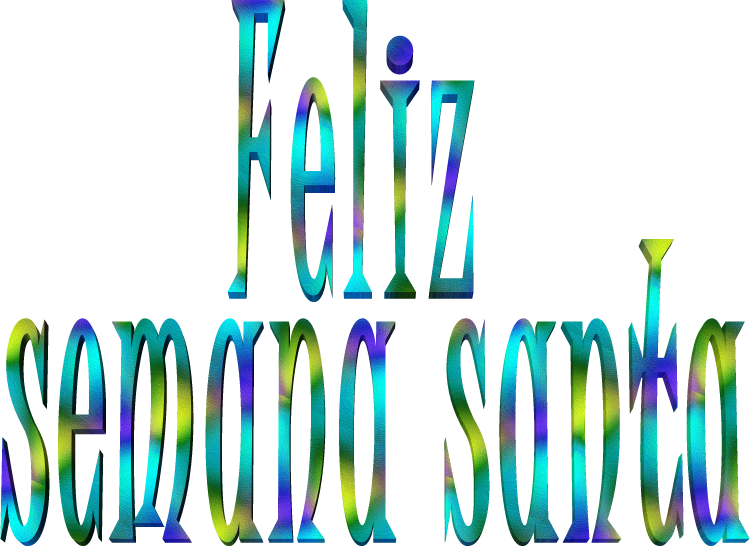 ® Colección de Gifs ®: LETRAS DE FELIZ SEMANA SANTA